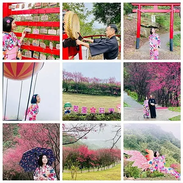 2022櫻花季~桃園復興景點~翠墨莊園~夢幻櫻花林~充滿濃厚日本風情~和服體驗~漫遊莊園~彷佛置身在日本的偽出國旅行~|旅遊 ...