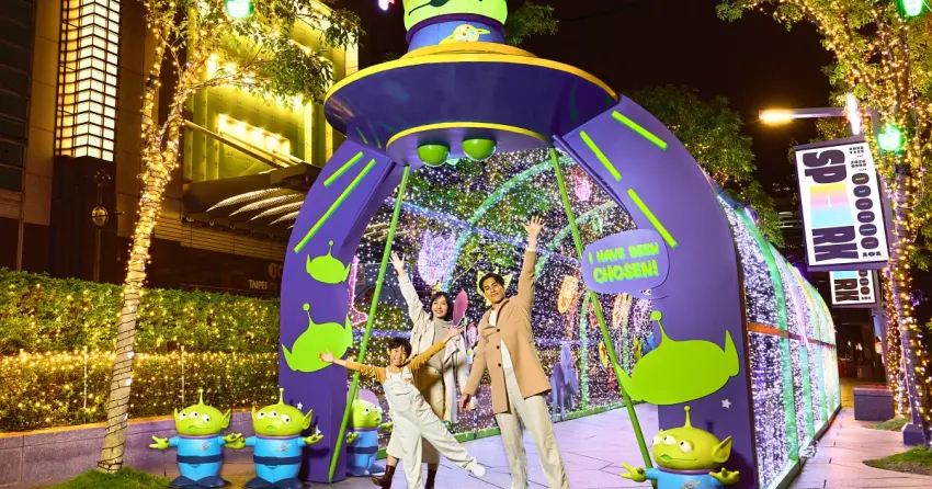 全台唯一玩具總動員耶誕節限定裝置藝術！台北101夢想音樂會、限時優惠同步登場。|旅遊|WalkerLand窩客島